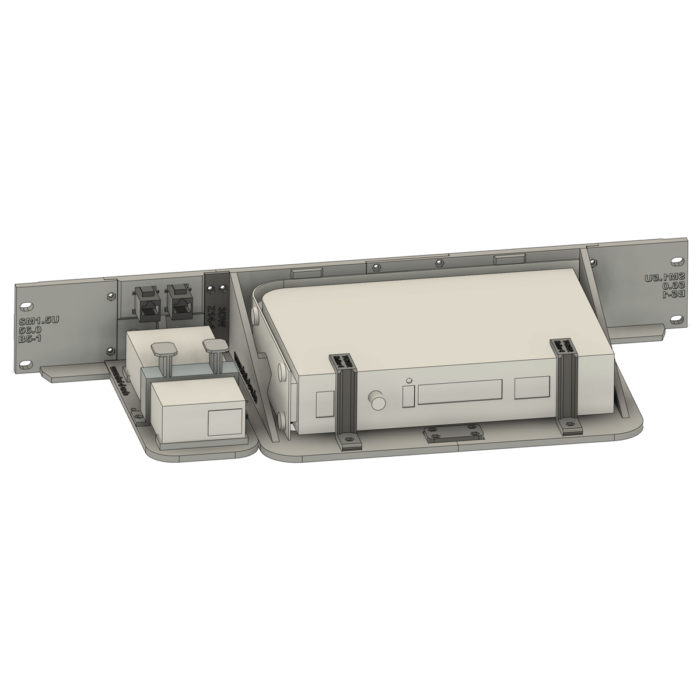 Arris TG2492 & Netzteil - 19" Rackmount | mehr auf www.drei-d-w .de