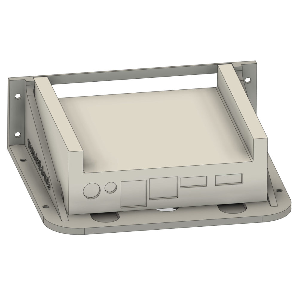 protectli FW4B / FW4C / FW2B Basisplatte - drei-d-w